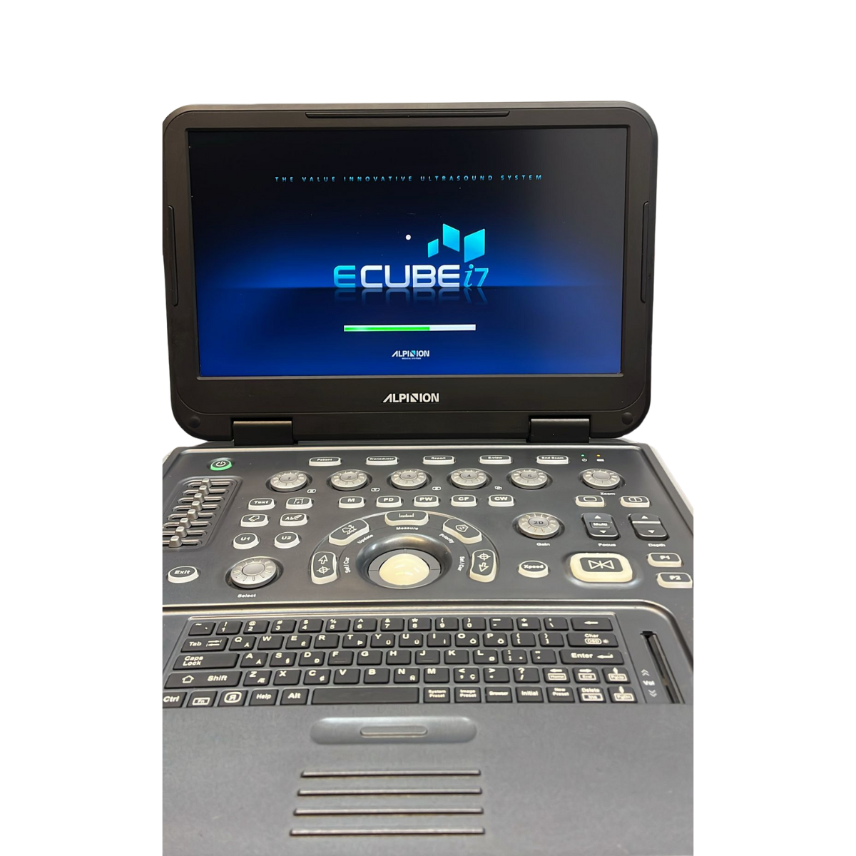 Alpinion ECube i7 Ultrasound Fully Serviced, All Application Open, 3 P