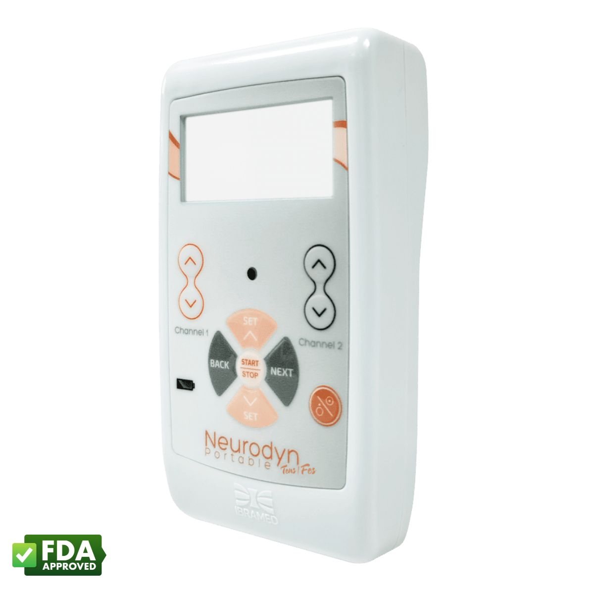 Ibramed Neurodyn Portable TENS / FES 2-Channel Electrostimulation Mach