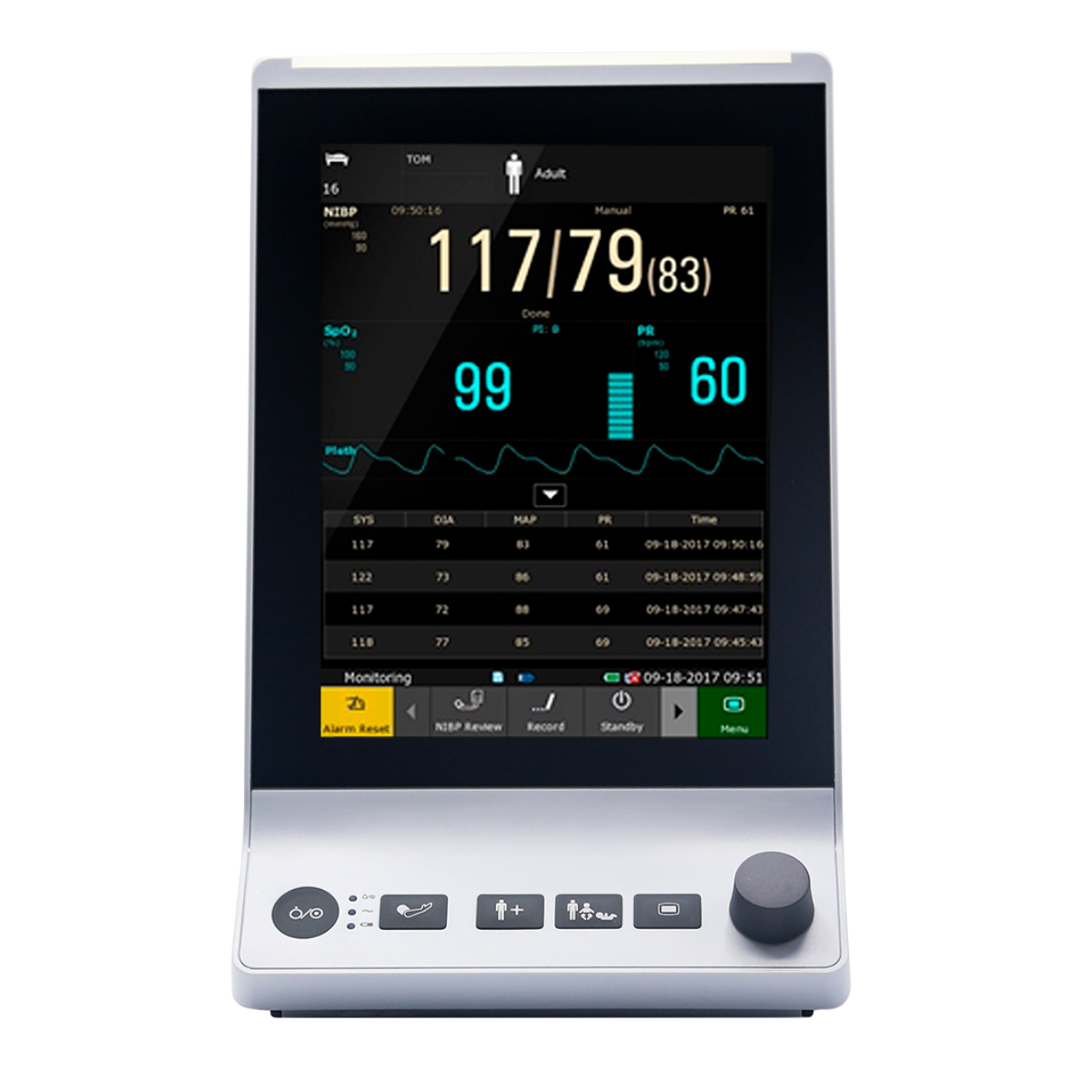 EDAN iM3 Vital Sings Monitor NIBP, SPO2, Temp, WIFI & Internal Storage