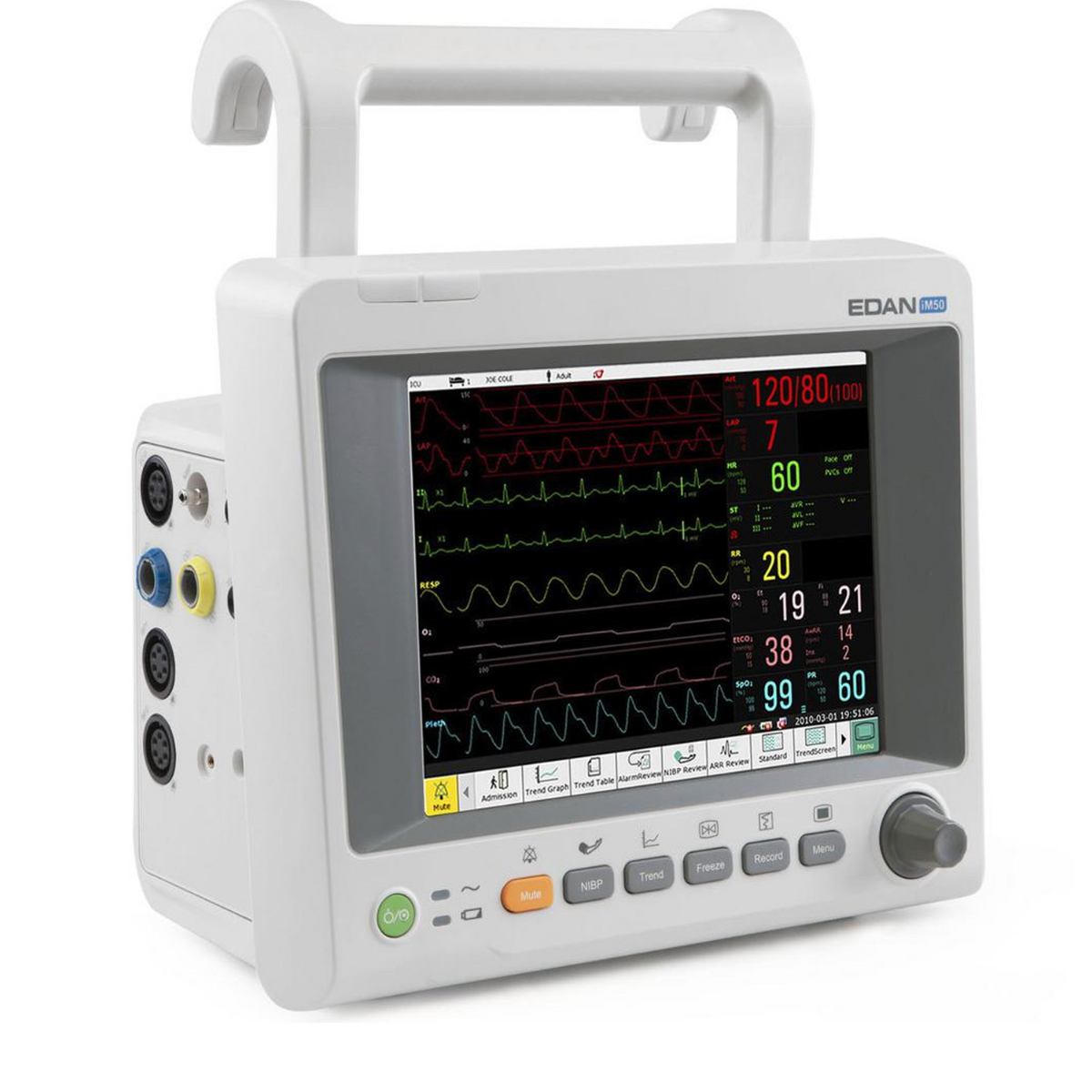 EDAN iM50 Patient Monitor 8.4” Screen Touchscreen 3/5-lead 3/5-lead EC