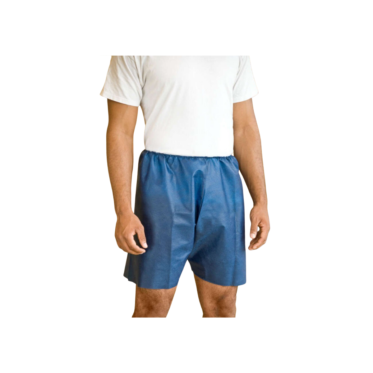 Graham Medical 10001 Nonwoven MediShort, Large/XL, Navy Blue (Pack of