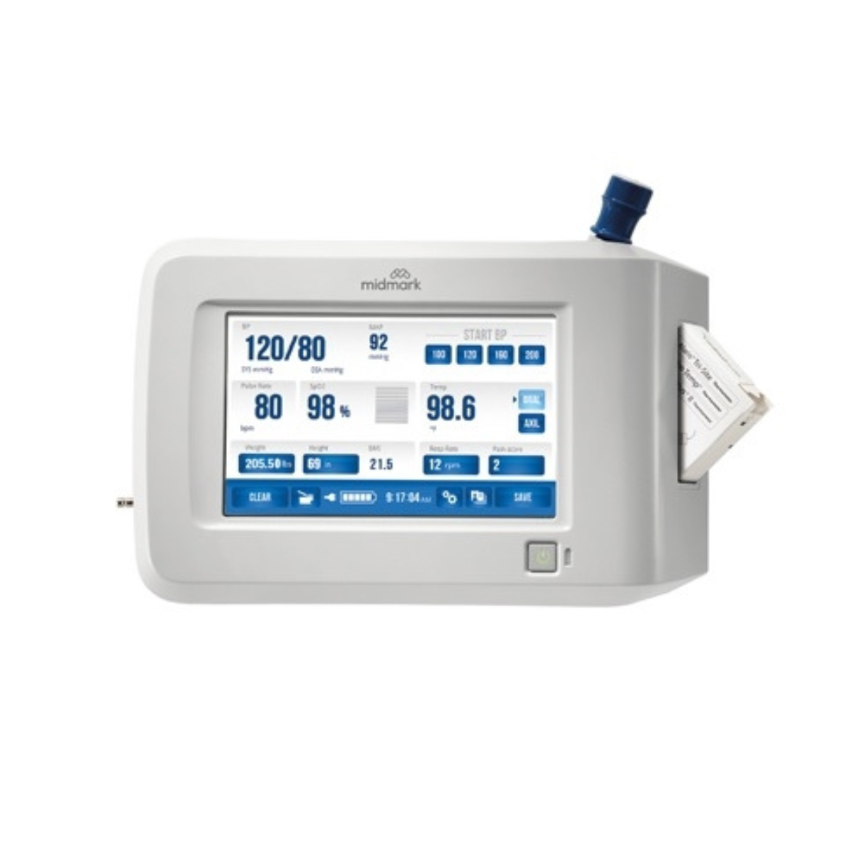 Midmark Digital Vital Signs Monitor Open Box, Demo Unit - NIBP, SPO2,
