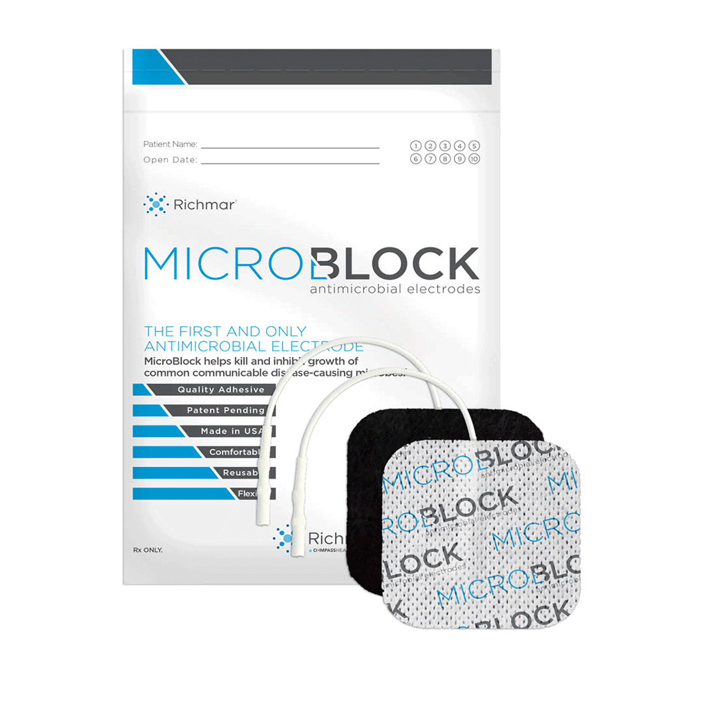 MicroBlock Antimicrobial Electrodes for Infection Prevention (10 Packs