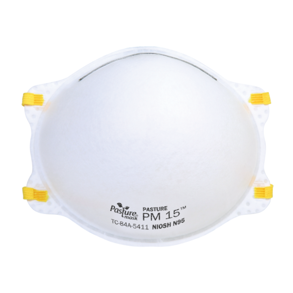 Pasture PM15 N95 NIOSH Mask 20 Masks/Box