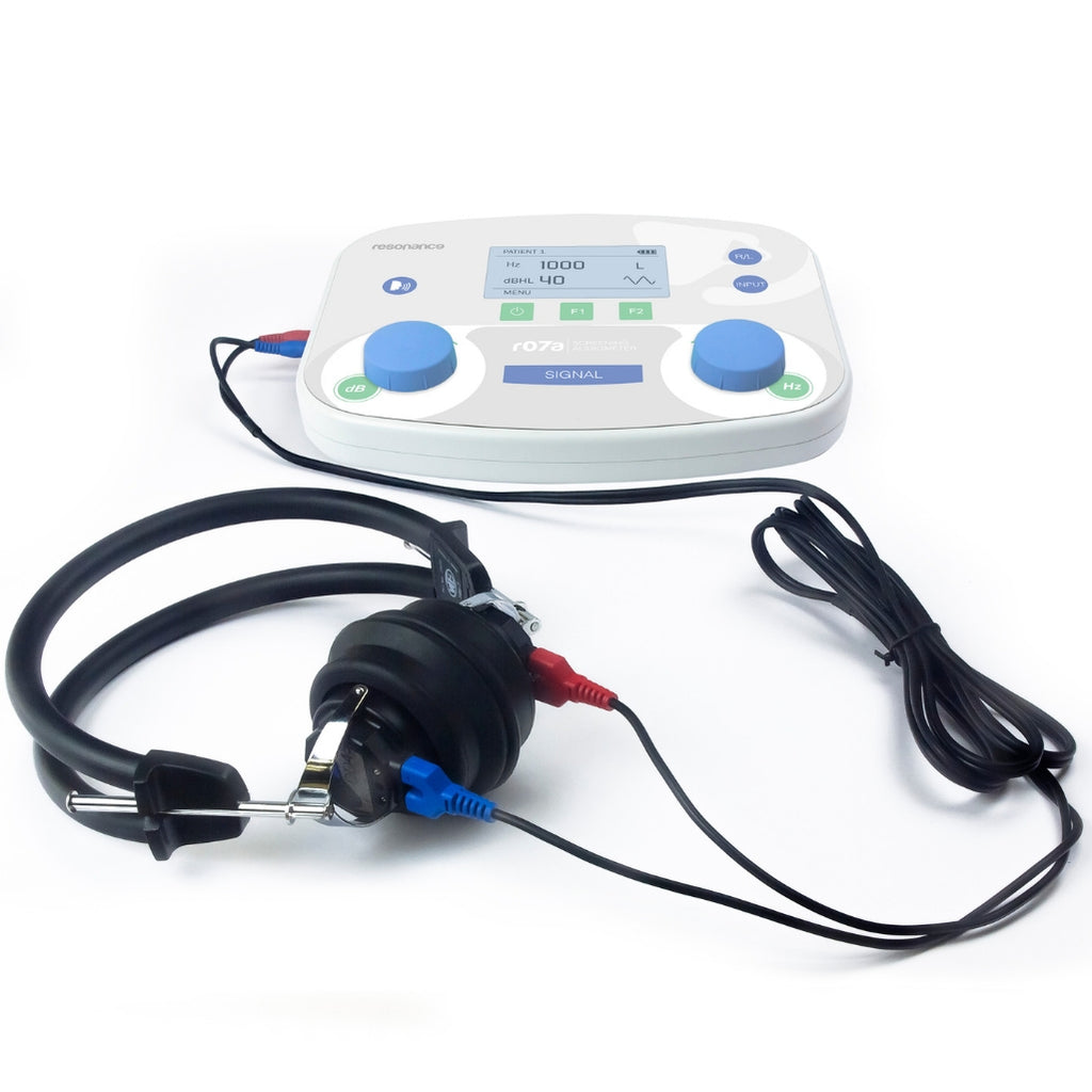 Resonance R07A Pure Tone Screening Audiometer Portable Screening Audio