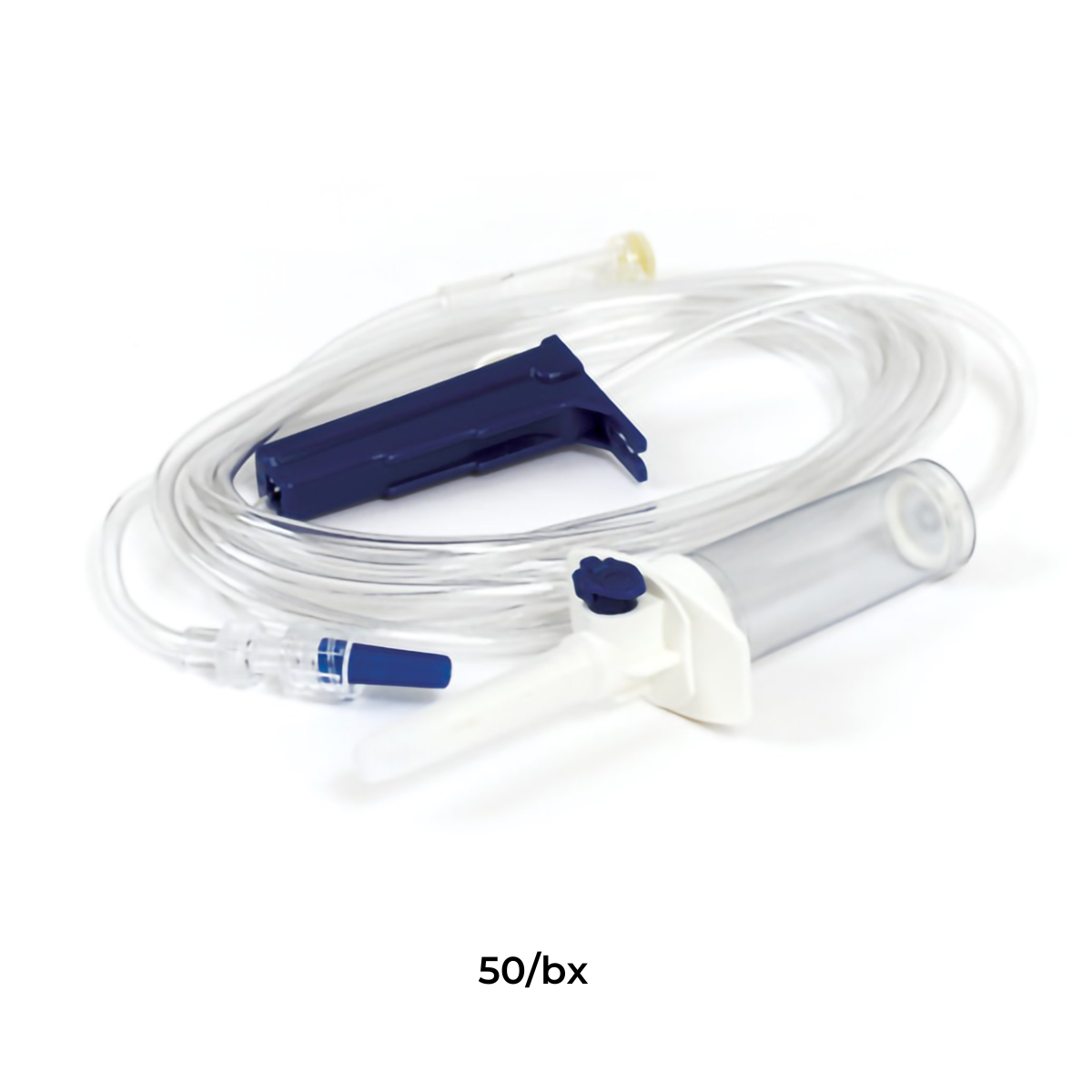 TrueCare Biomedix Primary IV Administration Set 1 Port 20 Drops / mL 9