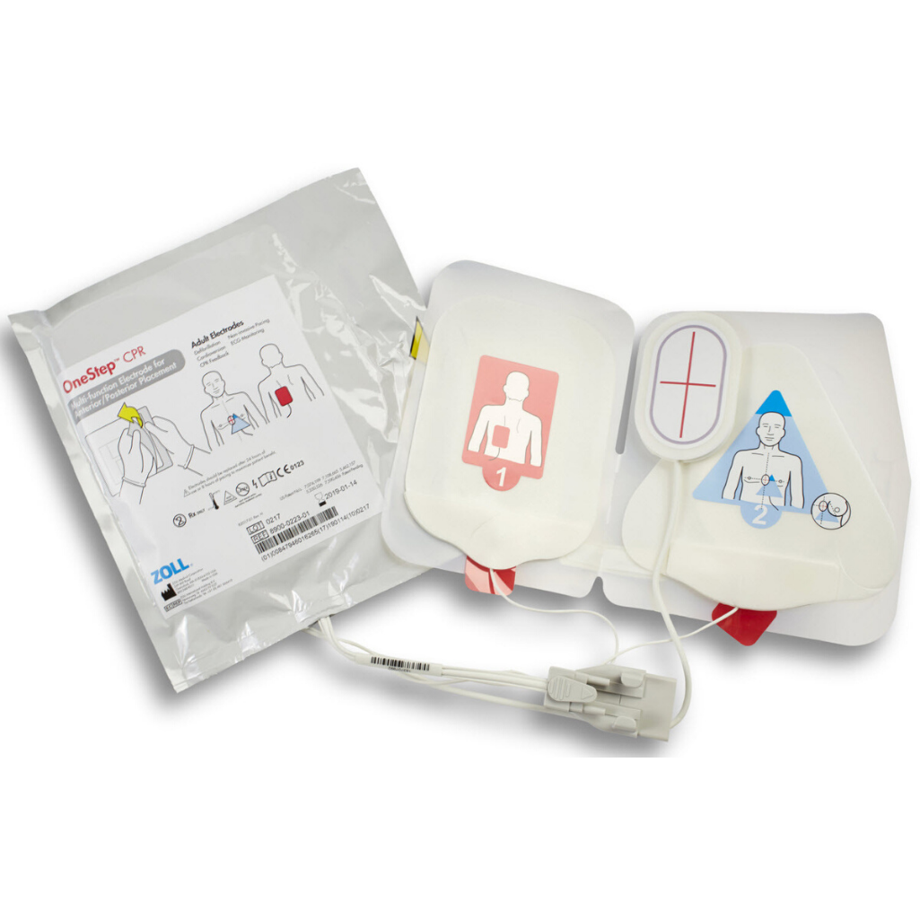 OneStep™ CPR Electrode for Defibrillator 3-6 Weeks Lead Time